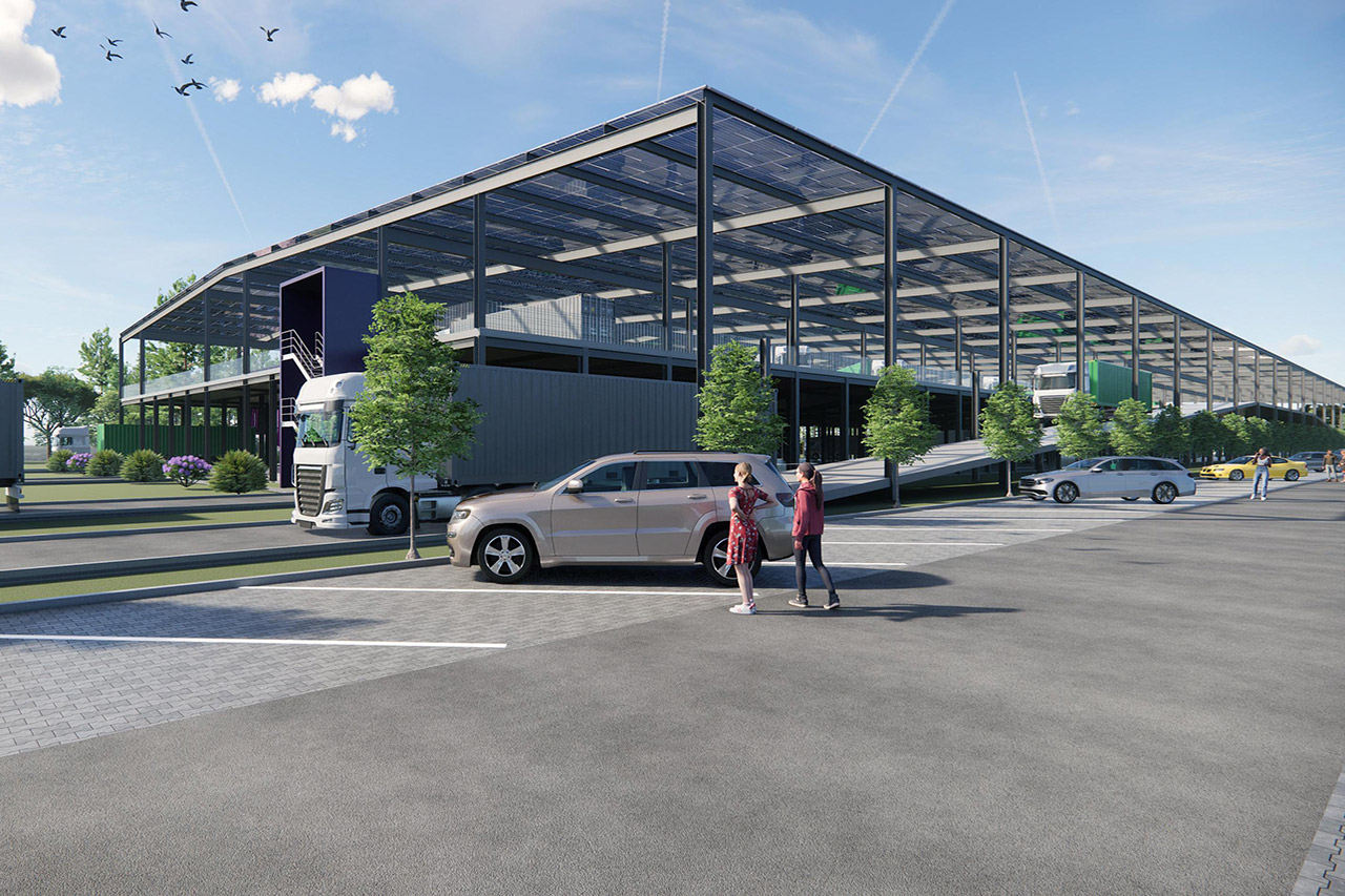 Preflex® Parkhaus: kurzfristig und modular aufgebaut - Christmann ...